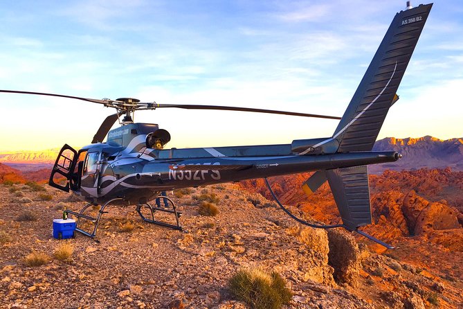 Grand Canyon Helicopter Flight With Sunset Valley of Fire Landing - Scenic Views Along the Flight Path