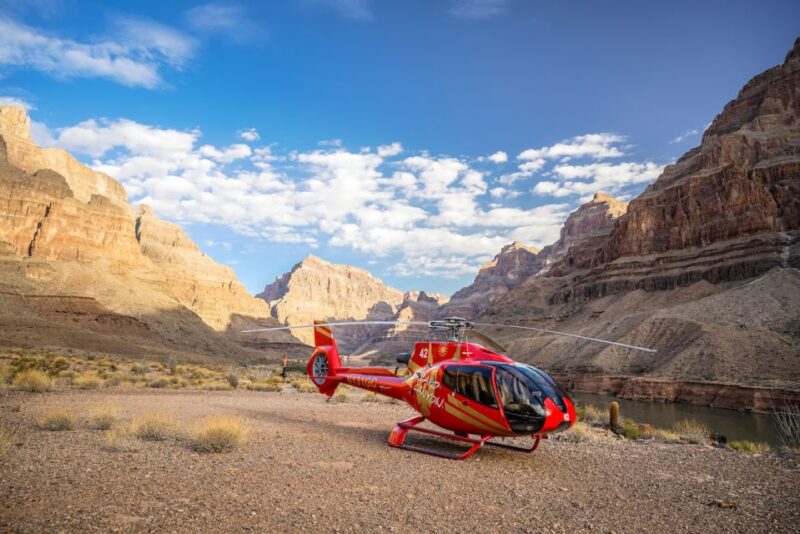 Grand Canyon Helicopter Landing Tour with Vegas Strip - Bottom Line