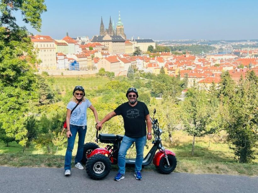 Grand City Tour on Electric Trike in Prague - Live Guided - Authenticity and Experience