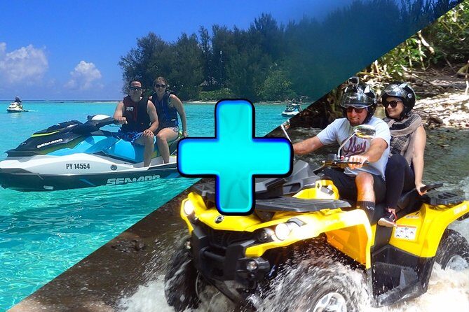 Grand Combo 3H00 of Jetski + 2H30 of Quad - An Insider Look at the Moorea Combo Tour