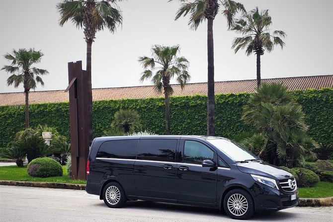 Grand Hotel Piazza Borsa to Palermo airport, private transfer - Key Points
