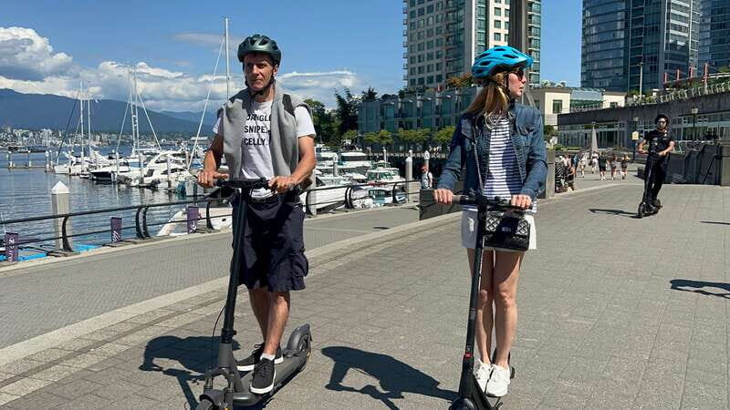 Great Vancouver EUC & E-scooters loop tour - Key Points