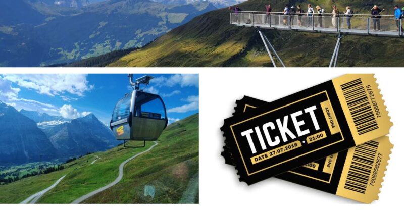 Grindelwald First: Cable Car Ticket With Cliff Walk - Adventure Overview