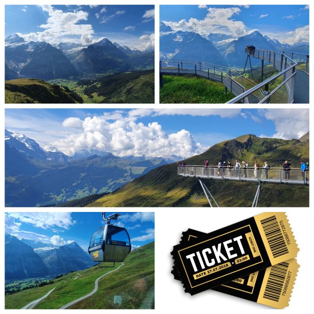 Grindelwald First: Cable Car Ticket With Cliff Walk - Explore Grindelwalds Trails and Activities