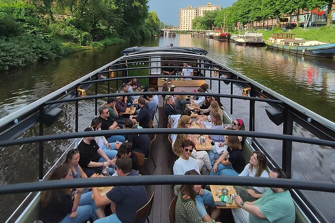 Groningen: Terrace Boat Experience With a Cozy Bar: 1.5 Hours - What to Expect During the Boat Ride