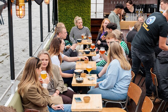 Groningen: Terrace Boat Experience With a Cozy Bar: 1.5 Hours - Drink and Snack Prices on Board