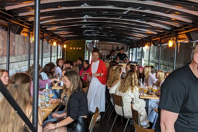 Groningen: Terrace Boat Experience With a Cozy Bar: 1 Hour - Onboard Amenities and Comfort