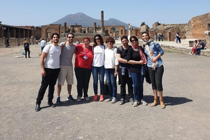 Group Guided Tour of the Pompeii Excavations - Tour Schedule