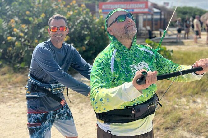 Group Kitesurfing Lesson in Aruba - The Learning Environment at Aruba Kitesurfing School