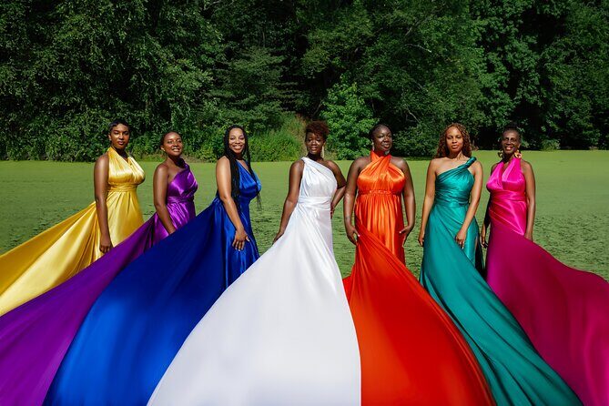 Group Session (3 people) with Dream Flying Dress Photography - Key Points