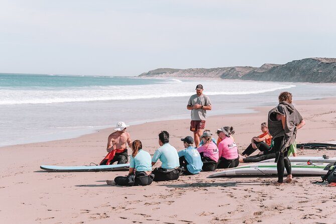 Group Surf Lesson in Corny Point - An Honest Look at the Group Surf Lesson in Corny Point