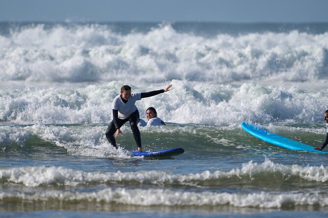 Group Surf Lesson in Costa Da Caparica - Preparing for the Surf Lesson