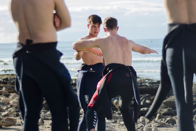 Group Surf Lesson in Playa De Las Americas - Enjoying the Surf Lesson
