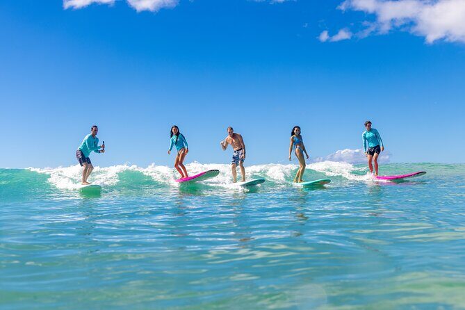 Group Surf Lesson in the Heart of Waikiki - Introduction to the Waikiki Surf Lesson