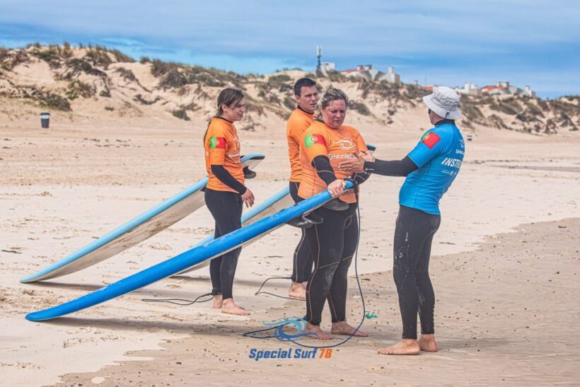 Group surf lesson - The Sum Up
