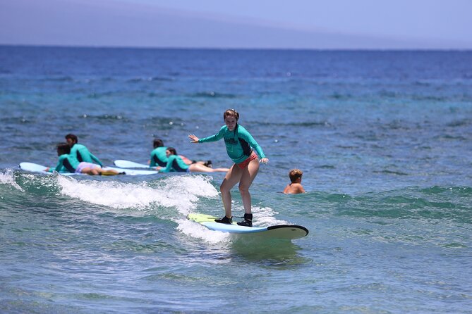 Group Surf Lessons From Kaanapali Beach - Lesson Structure and Requirements