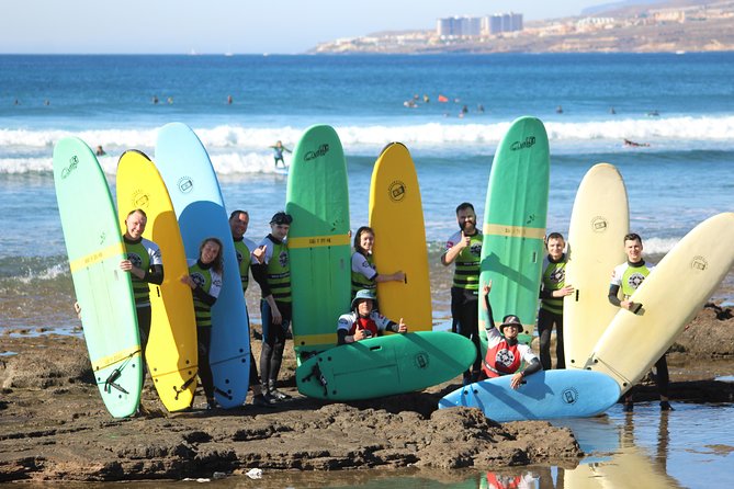 Group Surfing Lesson at Playa de las Américas, Tenerife - Key Points