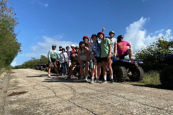 Guided ATV/QUAD Tour of Sint Maarten/St. Martin - The Group Experience and Size