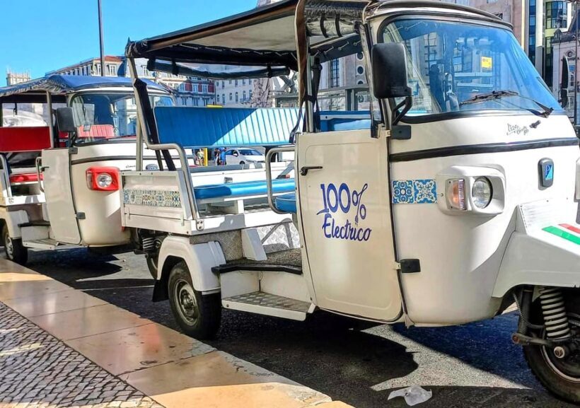 Guided Electric Piaggio Tuk-Tuk Tour of Historic Lisbon - Stops and Highlights