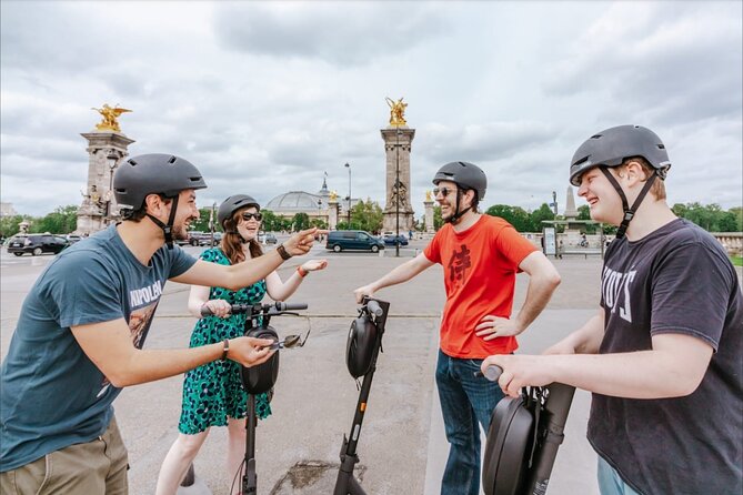 Guided Electric Scooter Tour of Paris - Safety and Precautions