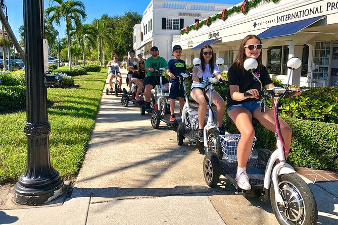 Guided Electric Trike Tour - Downtown Naples Florida - The Experience: What’s It Like?
