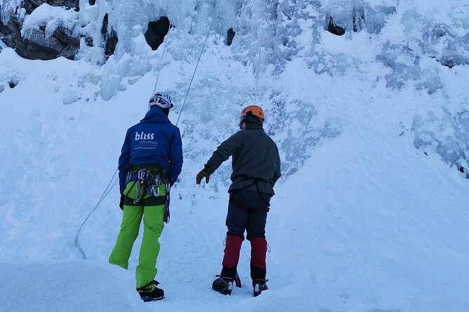 Guided Ice Climbing Activity in Pyhä - Physical Fitness Requirement