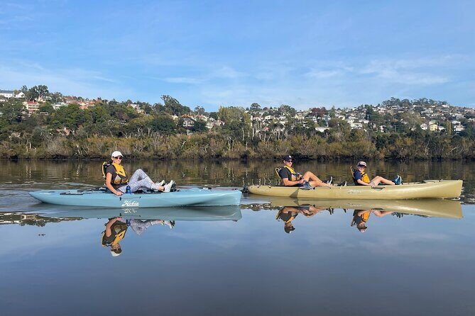 Guided Kayak Tour on Launceston's scenic waterfront on foot powered Hobie kayaks - FAQ