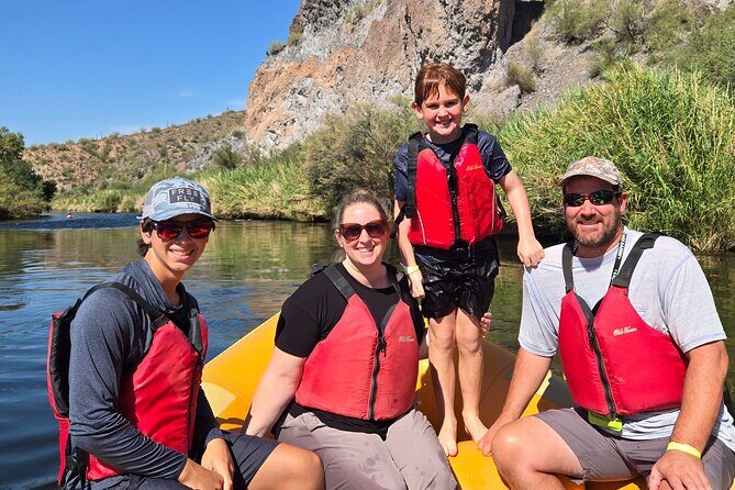 Guided Rafting on the Lower Salt River - Key Points