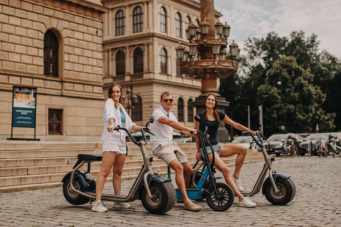 Guided Sightseeing E-Scooter Tour of Prague: 2 Hours - Cancellation and Reviews