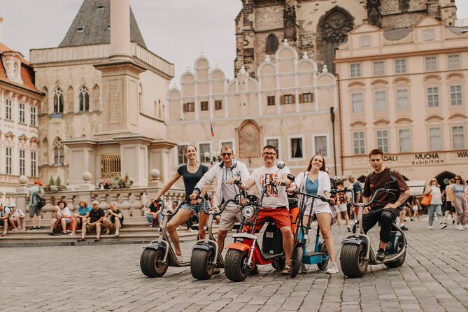 Guided Sightseeing E-Scooter Tour of Prague: 2 Hours - Pragues Old Town Halls Astronomical Clock