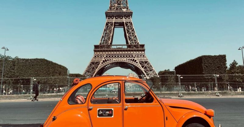 Guided Tour of Paris in Citroën 2CV - Key Points