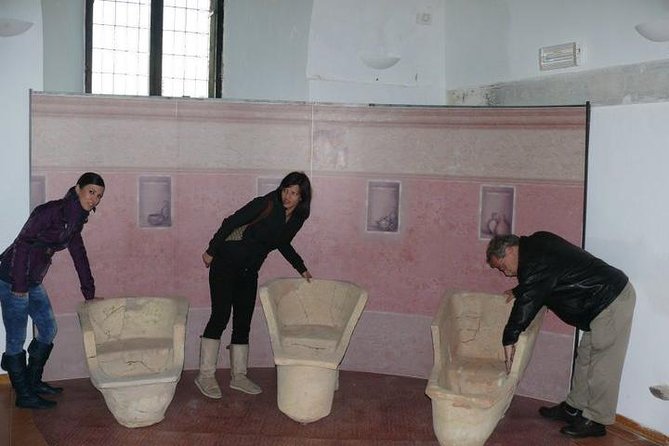 Guided tour of the Archaeological Museum of Aidone Morgantina. - The Course of the Tour