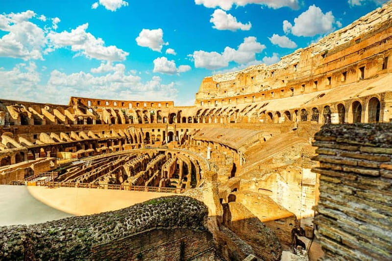 Guided Tour of the Colosseum Palatine Hill and Roman Forum - Key Points