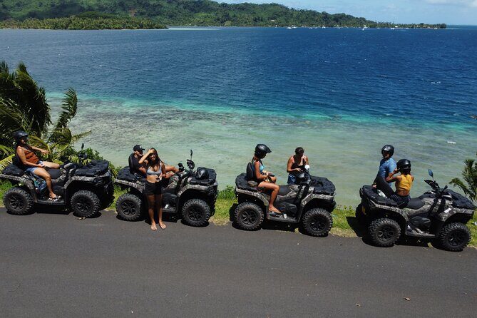Guided tour of the island and its escapades in Tahaa by Quad / ATV - Why This ATV Tour Stands Out