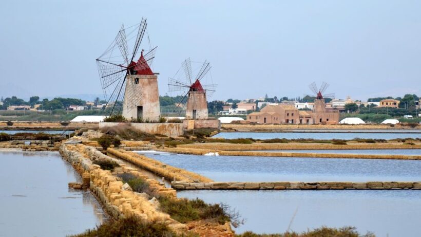 Guided tour of the Marsala Salt Pans and salt harvesting - Visiting the Mill: A Multimedia Journey into Salt Making