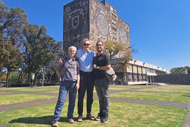 Guided Tour of the Unam Murals - Murals in the Olympic Stadium and Torre de Rectoría