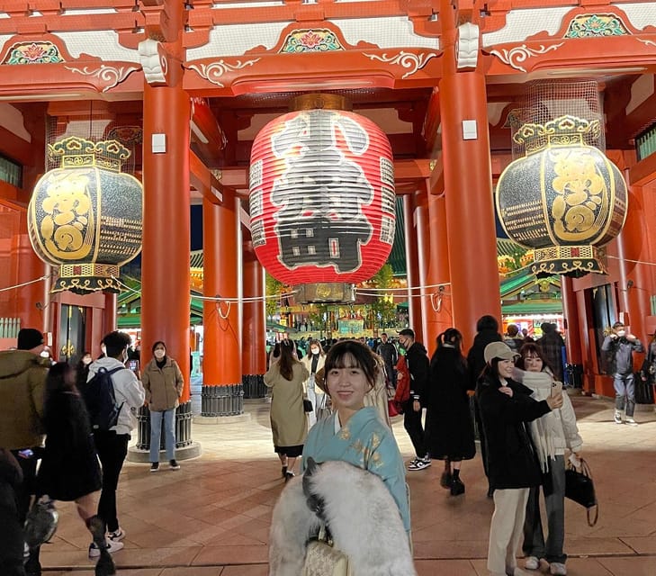 Guided Tour of Walking and Photography in Asakusa in Kimono - Highlights and Photography Opportunities