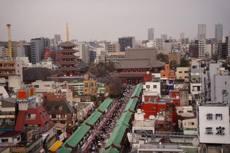 Guided Tour of Walking and Photography in Asakusa in Kimono - Photo Stop at Sumida River Terrace
