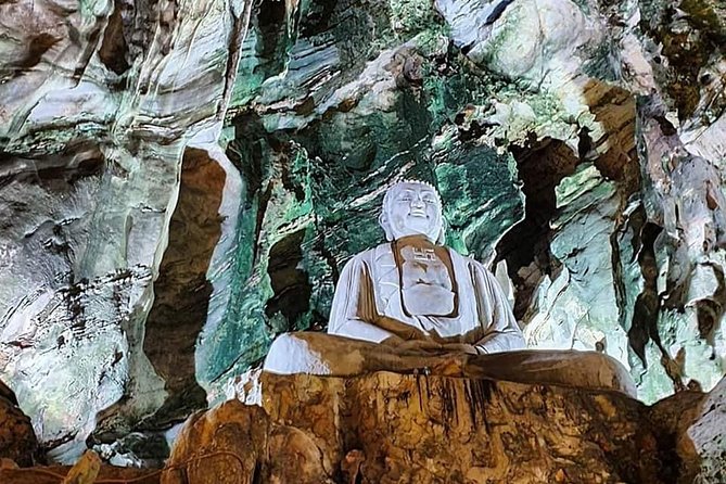 Guided Tour to Visit Marble Mountain,Lady Buddha Statue& Monkey Mountain by Jeep - The Magnificence of Lady Buddha