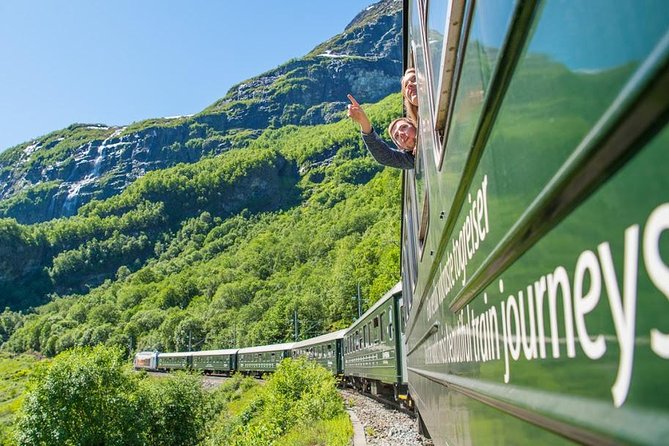 Guided Tour - Viking Village, Nærøyfjord Cruise and Flåm Railway - Stunning Scenery Along the Way