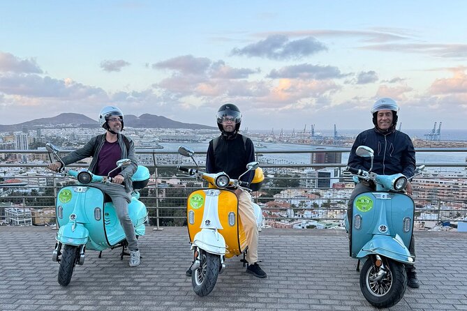 Guided Tour With Electric Moped - A Comfortable and Fun Way to See Las Palmas