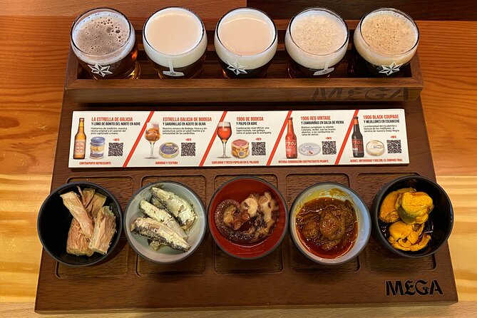 Guided Visit to the Estrella Galicia Museum With Canned Food Pairing - Canned Food Pairing Experience