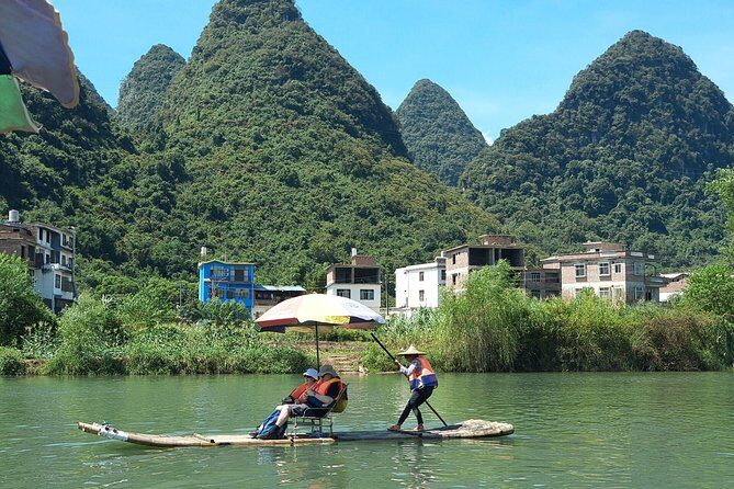 Guilin airport(KWL) Pick up and Yangshuo Yulong bamboo boat Private Day Tour - The Sum Up