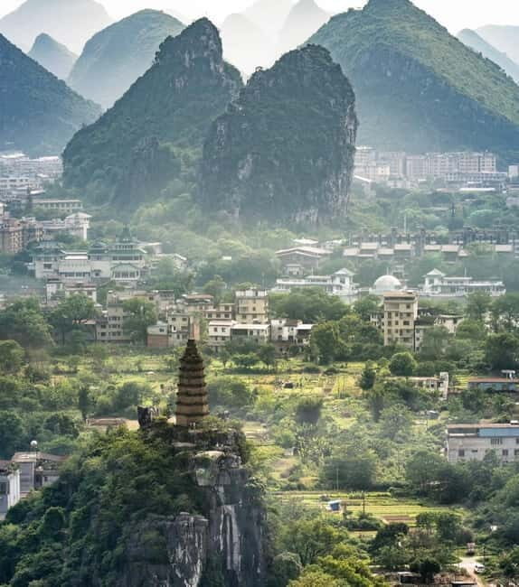 Guilin City Essence: Hilltop View, Handicraft & River Cruise - Key Points