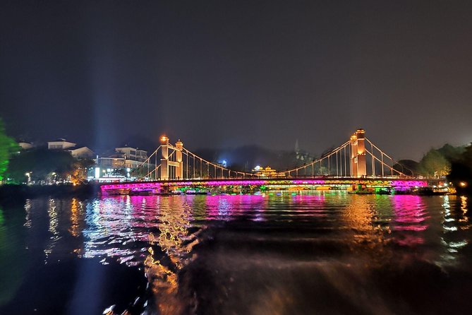 Guilin Four lakes night cruise with the English speaking driver from Guilin hotel - Booking and Logistics