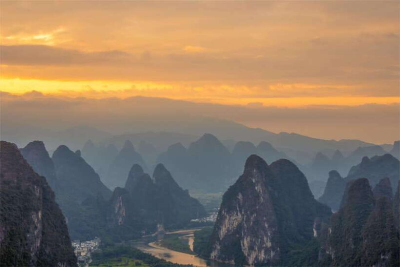 Guilin:1-Day Yangshuo bird's eye view mountains private tour - Key Points