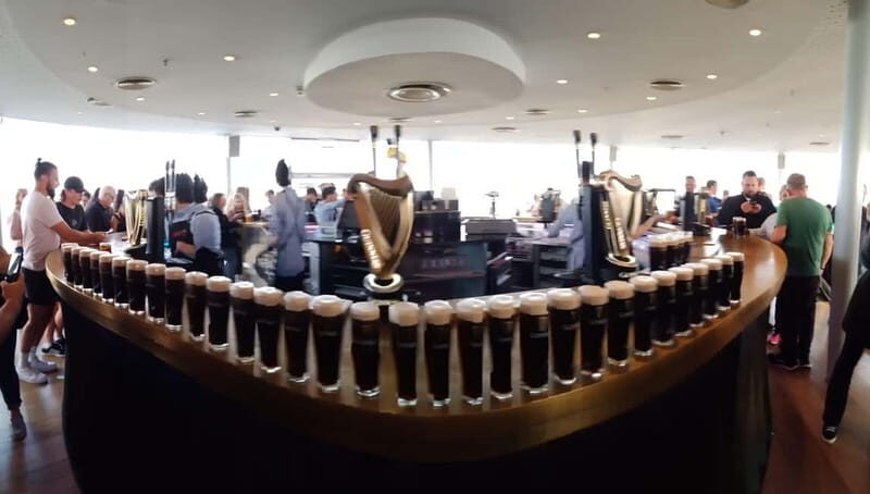 Guinness Tour, follow in the footsteps of legend with a visit to the Guinness Storehouse. - Key Points