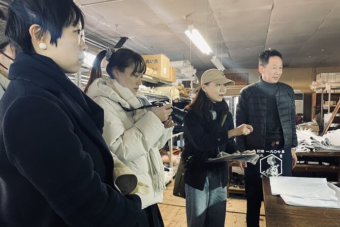 Gyoda Tabi Shoes Cultural Walking Tour - Guide Information