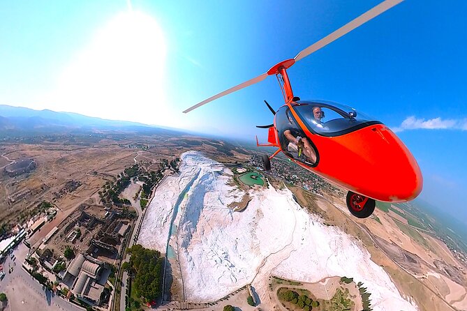 Gyrocopter Tour over the Pamukkale Travertines - Authenticity and User Experience