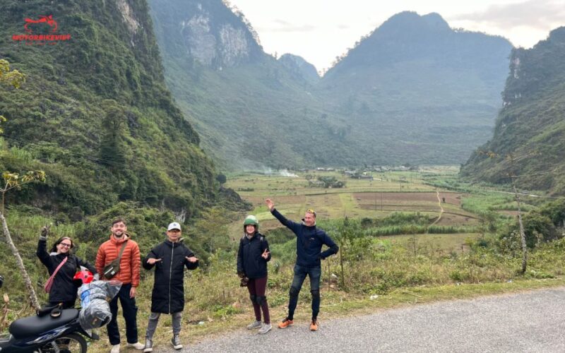 Ha Giang Loop motorbike tour 2 days 1 night - Day 2: From Dong Van to Hanoi via Ma Pi Leng and Lung Cu